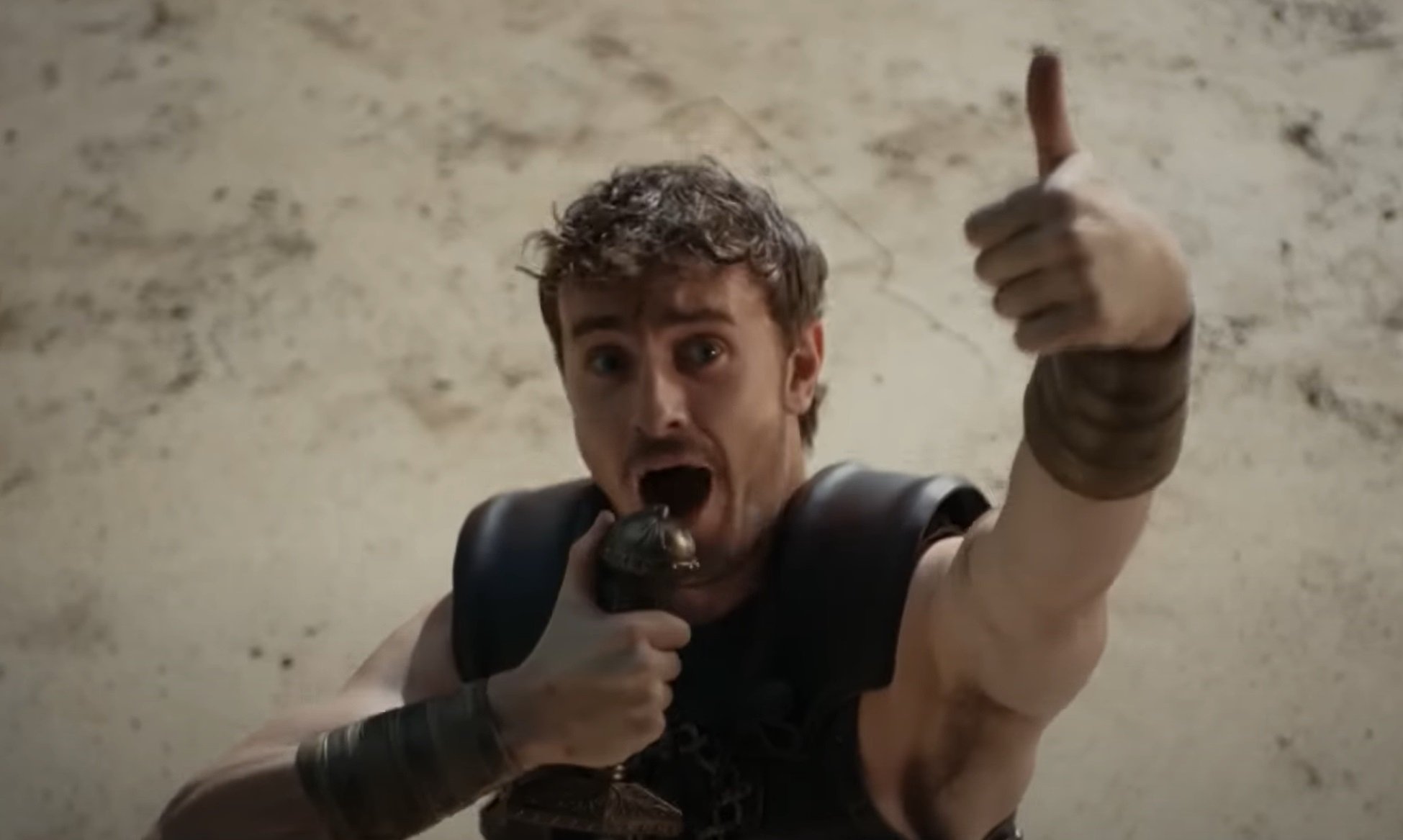 Gladiator 2 jako musical? Paul Mescal śpiewa i walczy w zabawnym skeczu ...